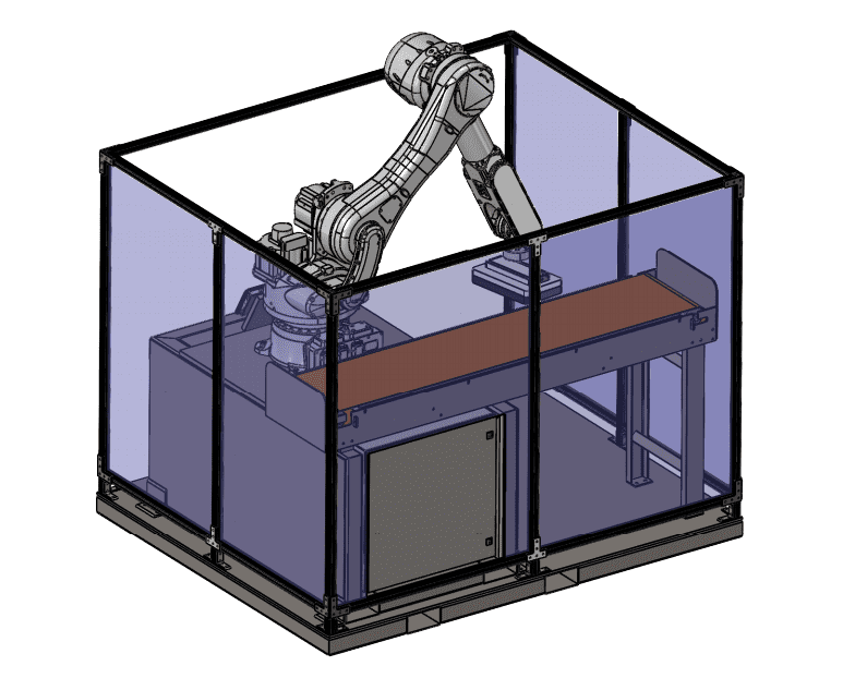 Mobile Palletizing Cell | NOVA Model MPC 30, 50, 80 kgNOVA Automation